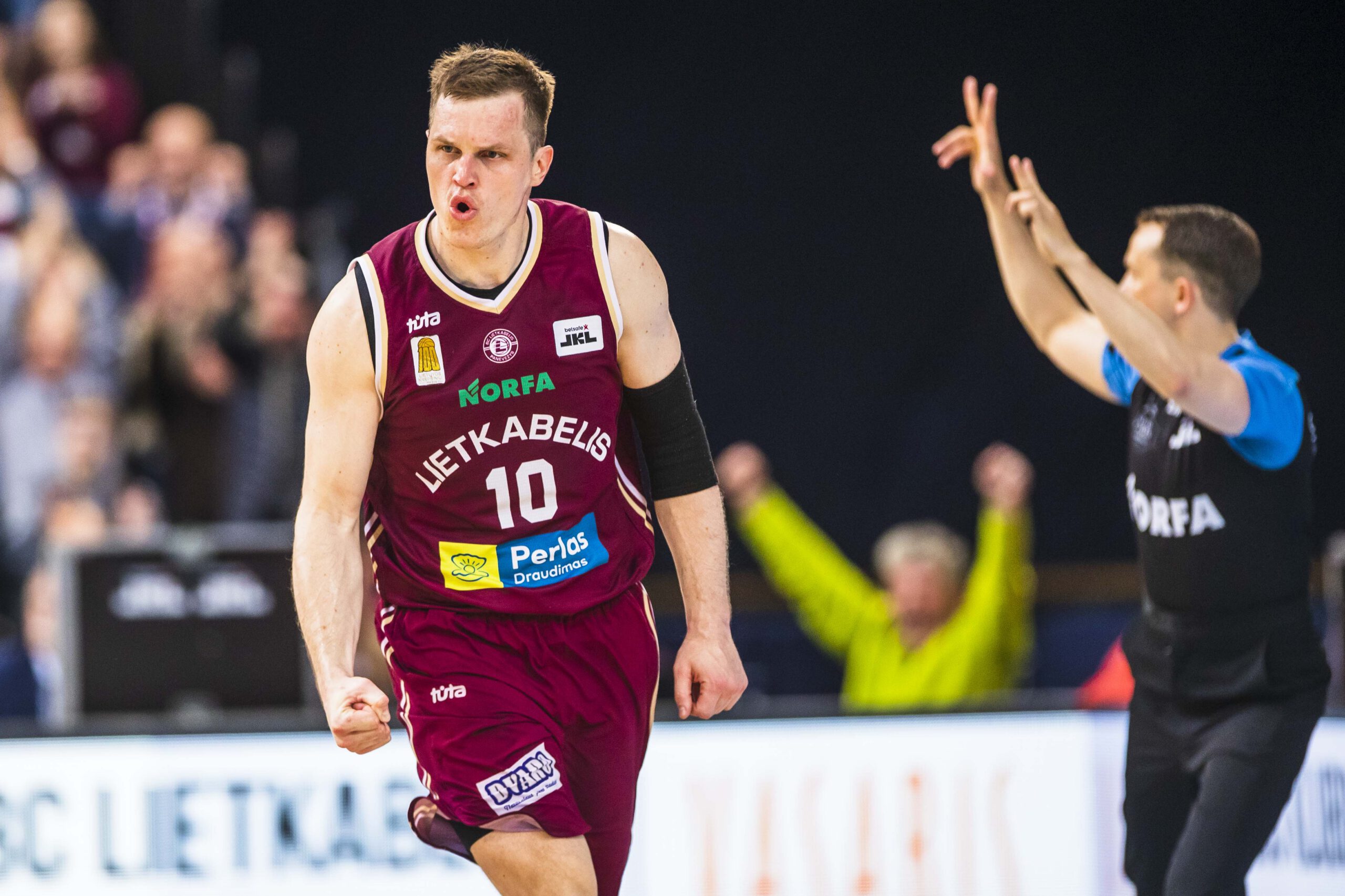 1:1 – namuose užtikrinta pergalė – BC „Lietkabelis“