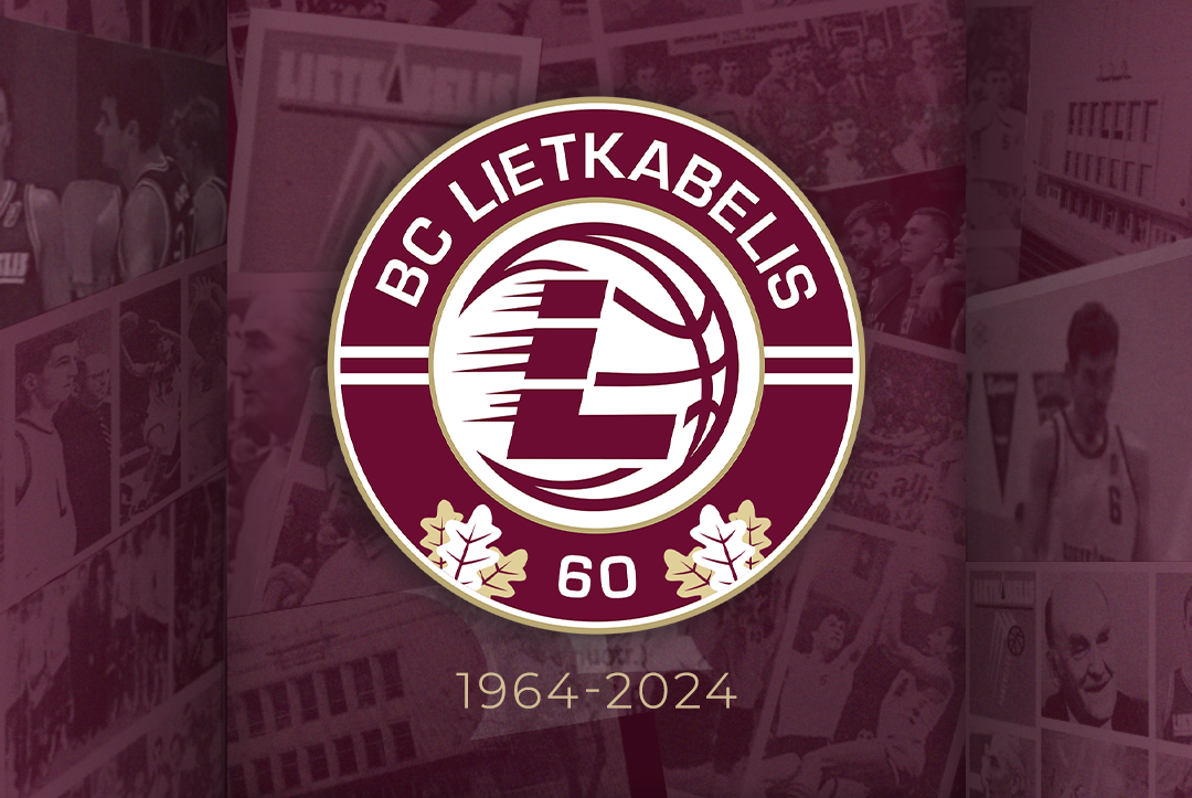 Artėjančiam sezonui – jubiliejinis logotipas – BC „Lietkabelis“